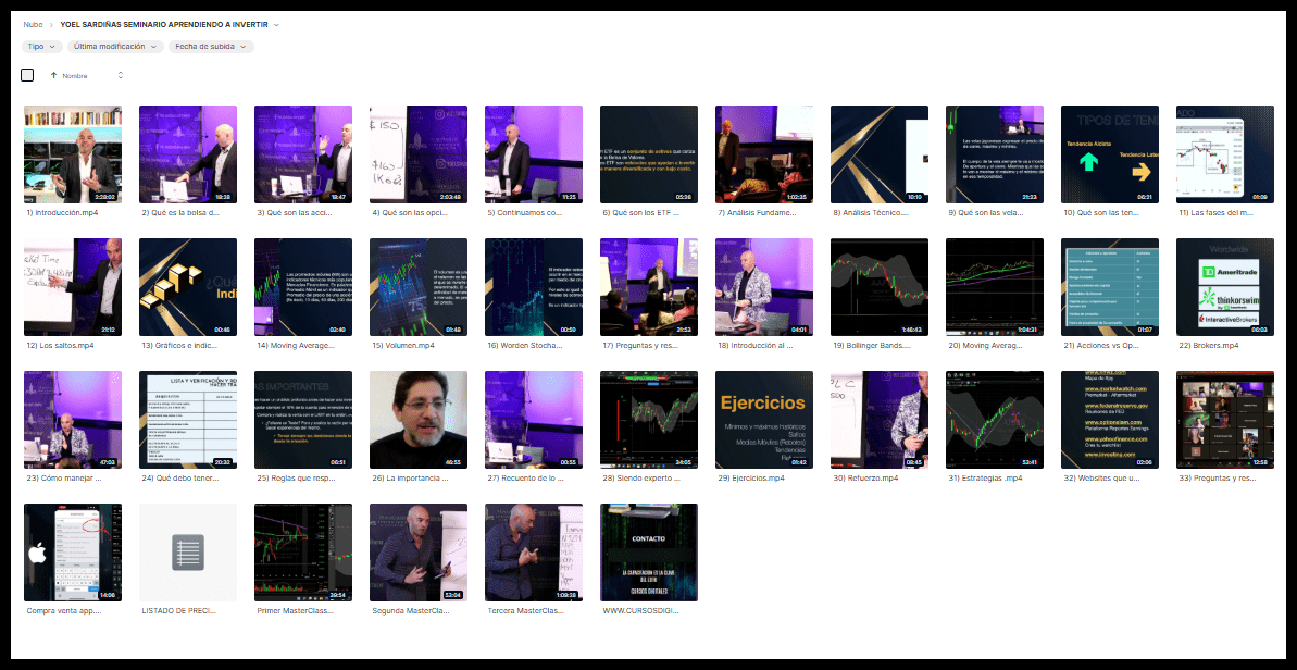 CURSO YOEL SARDIÑAS SEMINARIO APRENDIENDO A INVERTIR INVESTEP ACADEMY ...